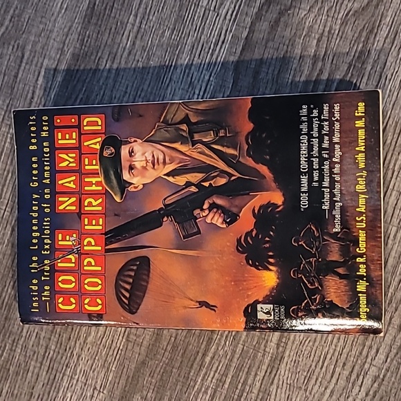 Other | Code Name Copperhead By Sergeant Mjr Joe R Garner | Poshmark
